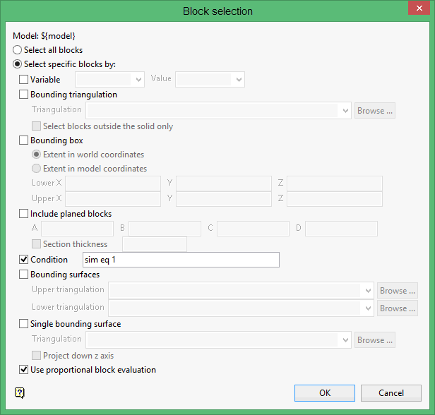 Vulcan : Block : Manipulation : Command Editor : Assign to model