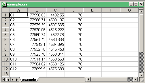 Vulcan : Drill and Blast : Analysis and Reporting : Export Intercepts