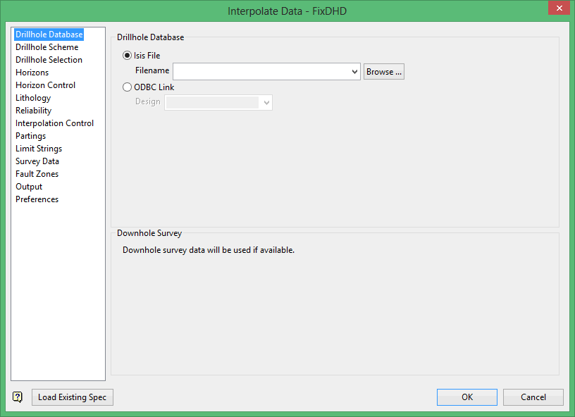 Vulcan Grid Calc Integrated Stratigraphic Modelling Interpolate