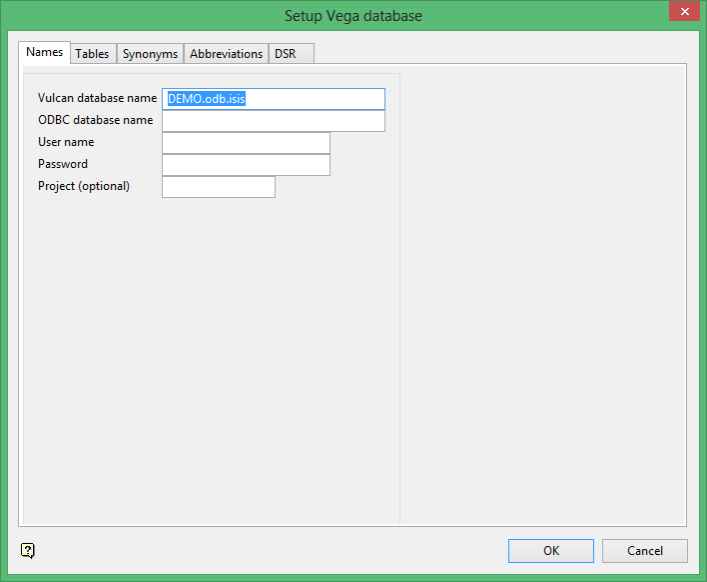 Isis : File : Vega ODBC