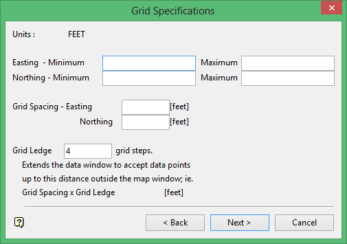 Vulcan : Model : Grid Mesh Surfaces : Vulcan Grid Model