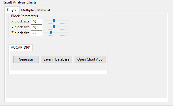 Vulcan : Block : Grade Estimation : Support Analysis : Support Analysis tab