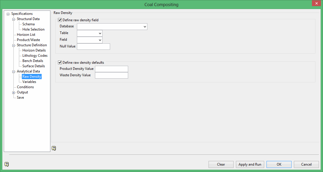 Vulcan : Grid Calc : Integrated Stratigraphic Modelling : Composite and Model Qualities : Raw ...