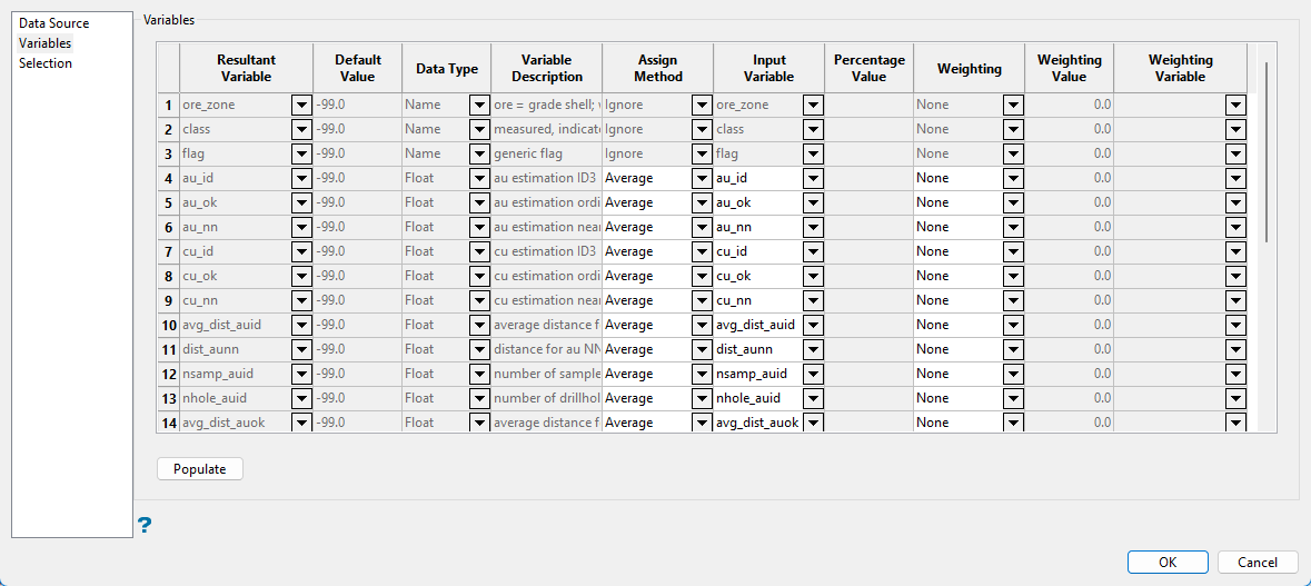 Vulcan : Block : Manipulation : Assign Values