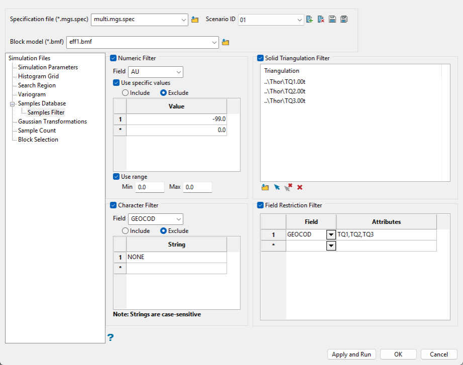 Vulcan : Block : Simulation : Multi-Gaussian : Simulation Files