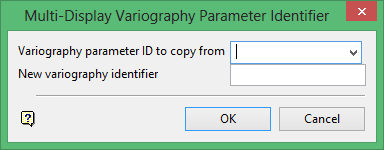 Vulcan : Block : Variography : Multi Display