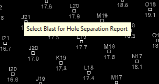 Vulcan : OpenPit : Drill and Blast : Analysis and Reporting : Hole ...