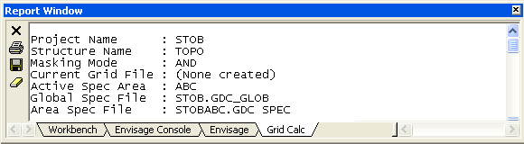 Vulcan : Grid Calc : Grid Query : Defaults