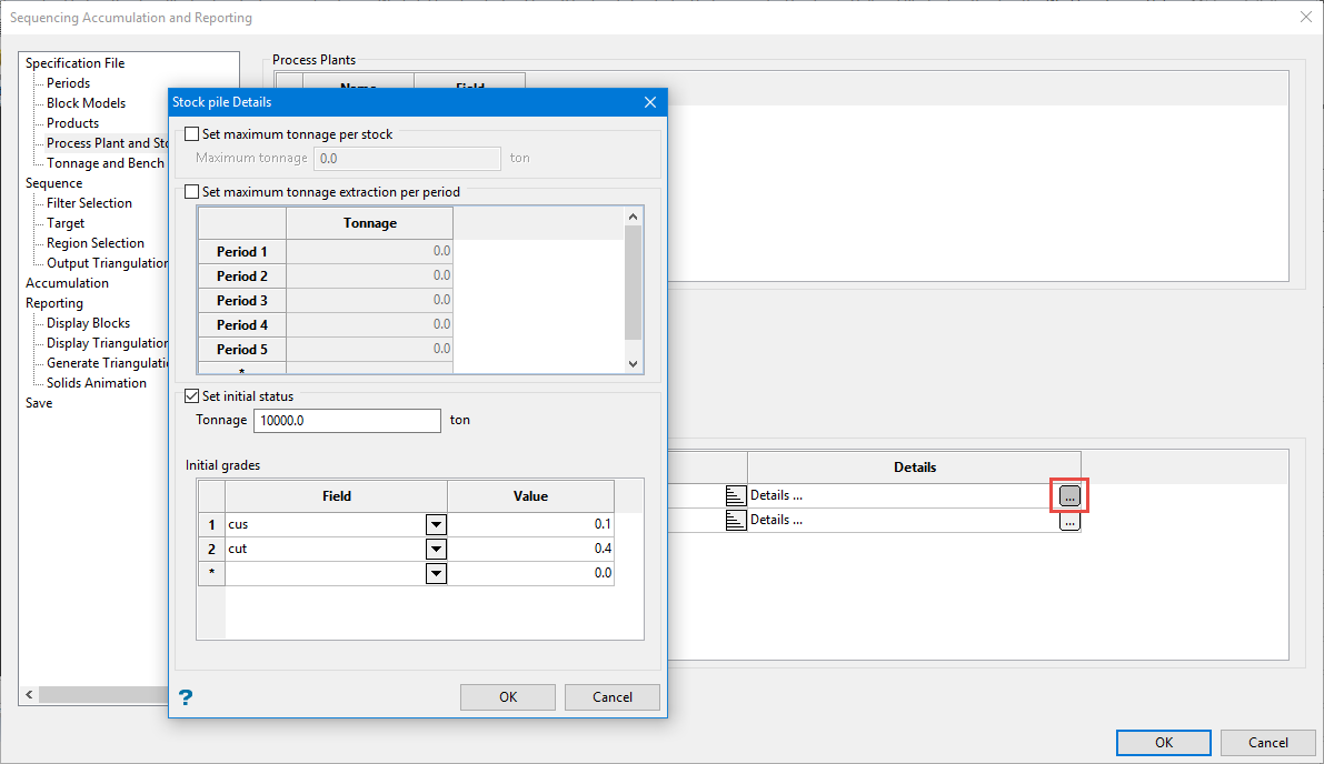 Vulcan : Block : Sequencing Accumulation and Reporting : Configuration ...