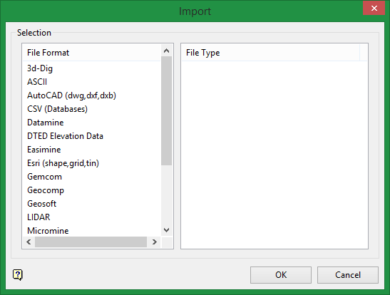 Vulcan : File : Import