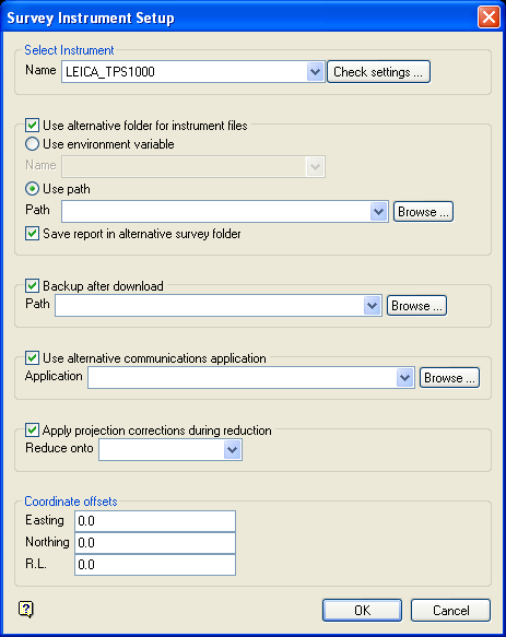 Vulcan : Survey : Surveying : Set Up