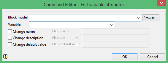 Vulcan Block Manipulation Command Editor Edit Variable Attributes 1910