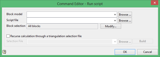 Vulcan Block Manipulation Command Editor Run Script 