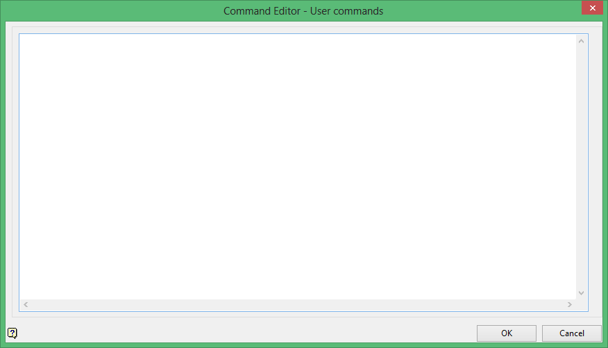 Vulcan Block Manipulation Command Editor User Commands 