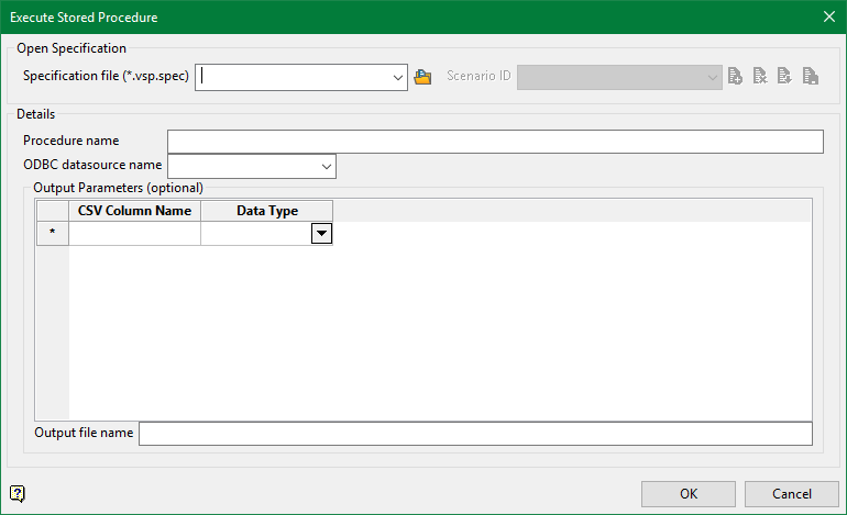 Vulcan : File : Run Stored Procedure Vulcan : File : Run Stored Procedure