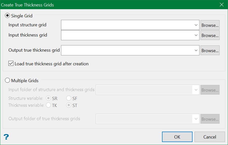 Calculate True Thickness