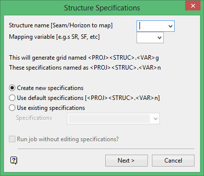 Vulcan : Model : Grid Mesh Surfaces : Vulcan Grid Model