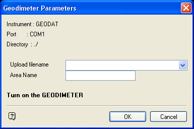 Vulcan : Survey : Surveying : Upload : GEODAT